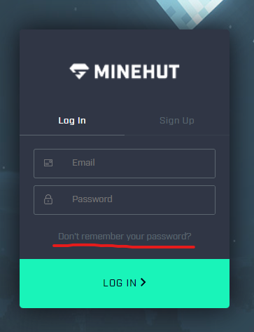 How do I change my password? – Minehut