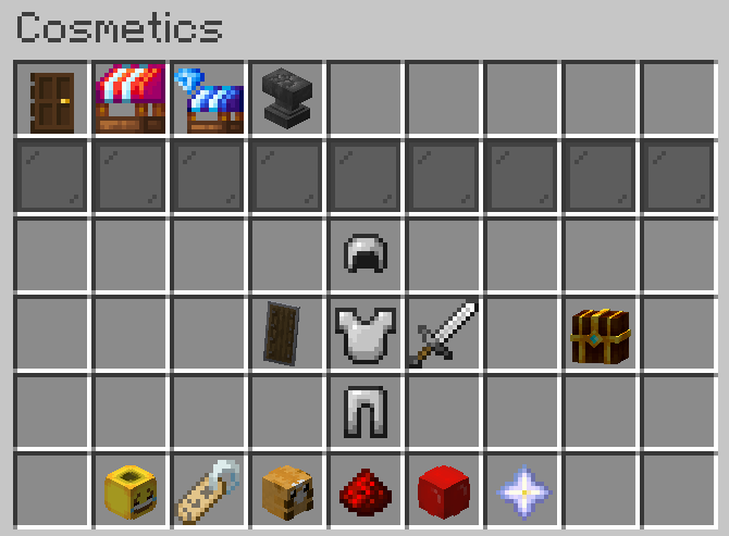 How do I equip my cosmetics? – Minehut