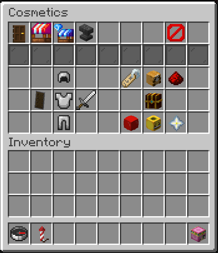 How do I equip my cosmetics? – Minehut